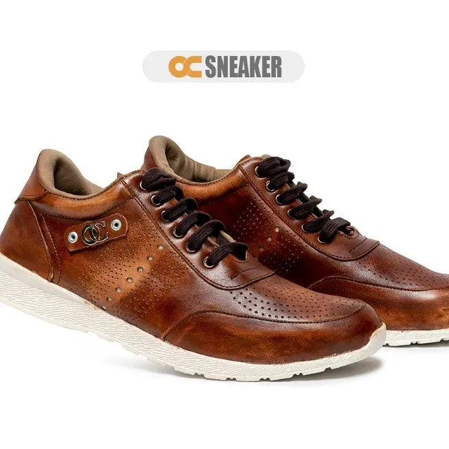 Sepatu Kulit OC Sneakers | Lazada Indonesia