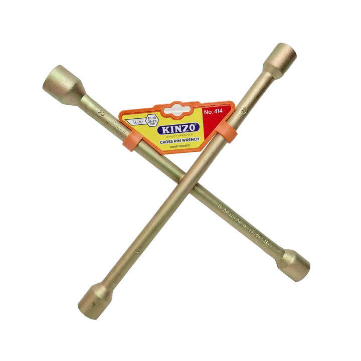 KINZO กากบาทถอดล้อ 14 นิ้ว บล็อกถอดล้อ CROSS RIM WRENCH | Lazada.co.th