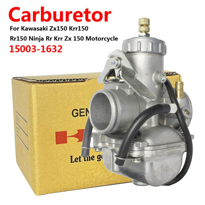 คาร์บูเรเตอร์ Kawasaki Mikuni ZX 150 Ninja 150 Rr New Old Krr150 Rr150 ...