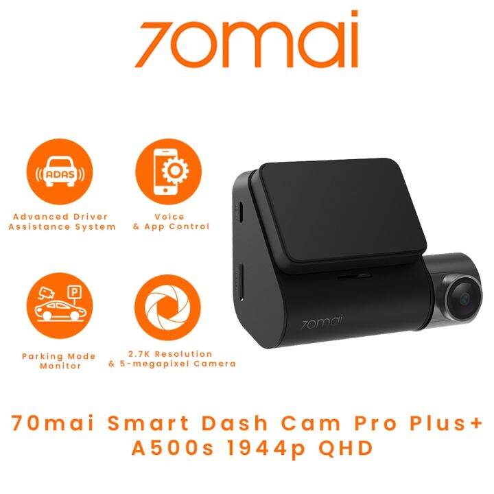 ♂70mai Smart Dash Cam Pro Plus+ A500s 1944p QHD☉ | Lazada PH
