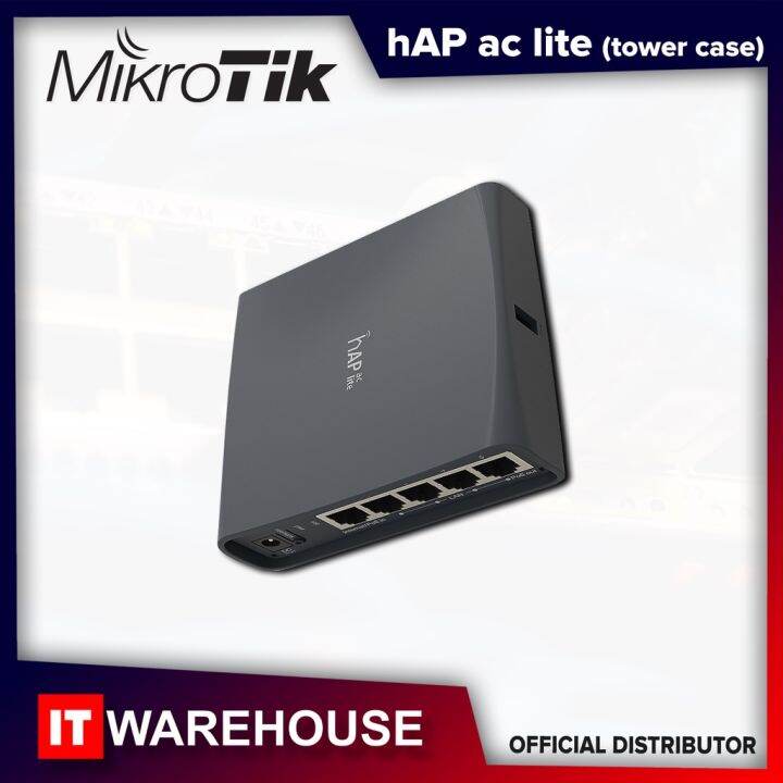 MikroTik hAP ac lite TC - AC750 Dual band Router / Access Pont - 5 ...