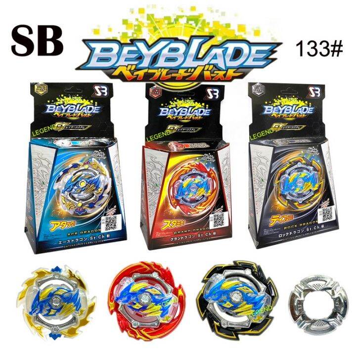 SB Brand Beyblade Burst GT B-133 Beyblade Toy Grand Dragon With String ...