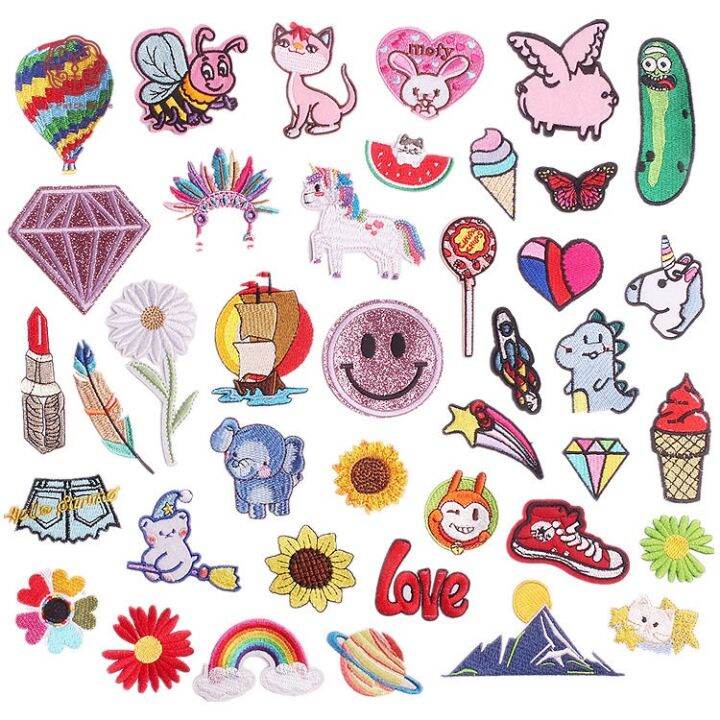 Pro Patch Store Cartoon Bee Hot Air Balloon DIY Embroidery Patches for ...