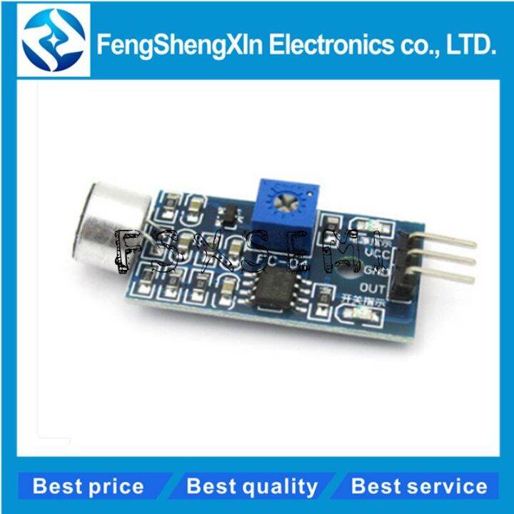 5pcs 3pin Voice Sound Detection Sensor Module Intelligent Smart Vehicle
