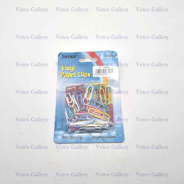 Penjepit kertas warna - Paper clip matte organizer pin dokumen penting ...