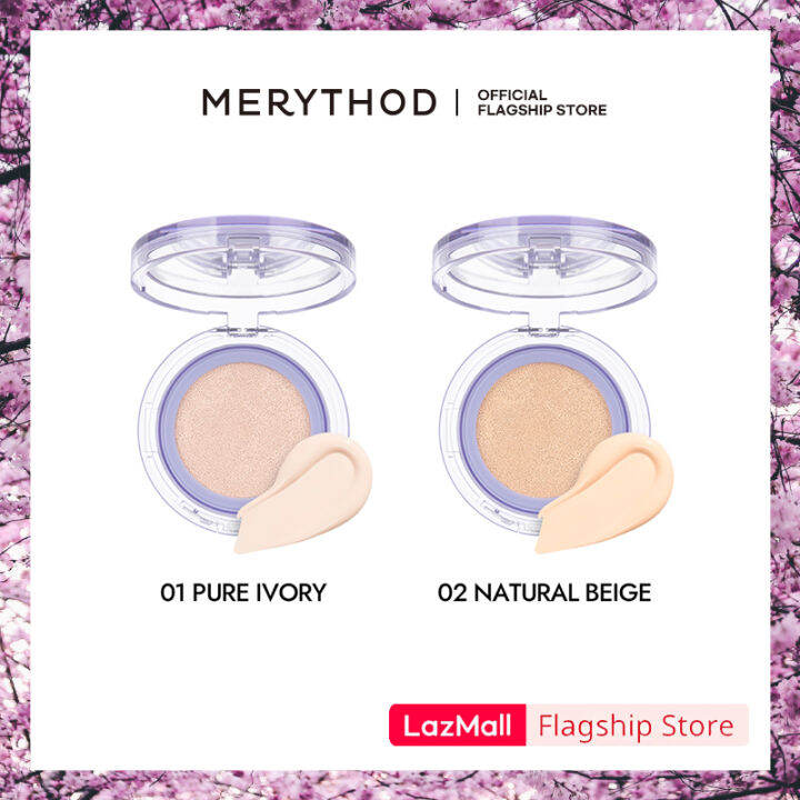 MERYTHOD Reel Cover Proof Pact Facial Cushion Foundation Compact | Lazada