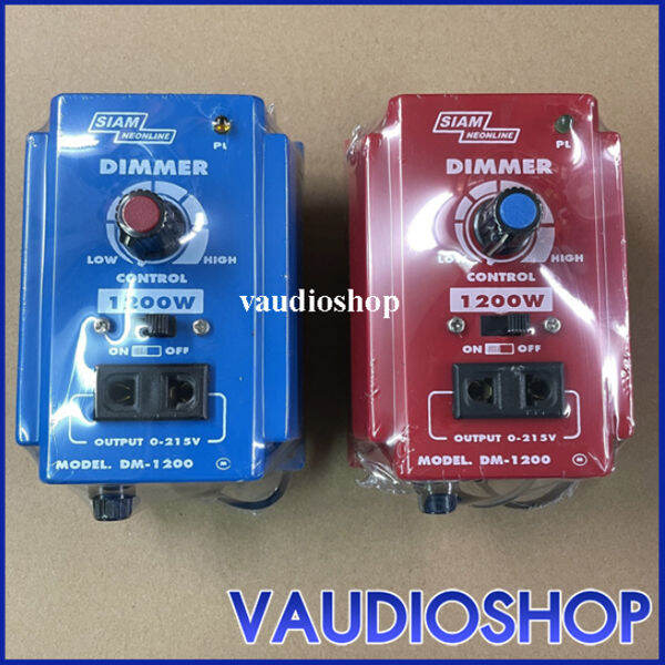 DM-1200 เครื่องหรี่ไฟ 1200 วัตต์ SIAMNEON เครื่องหรี่ไฟ ดิมเมอร์ DIMMER ...
