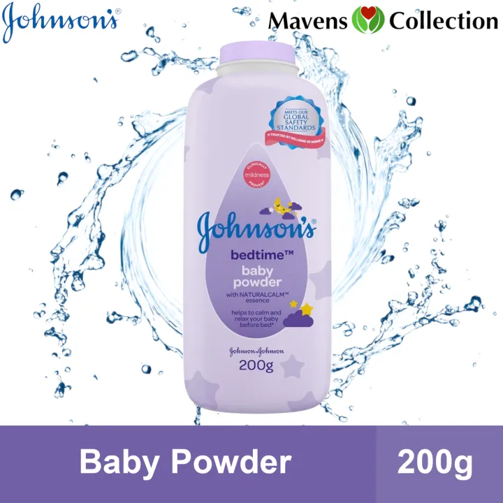 JOHNSONS Bedtime Baby Powder 200g by MAVENS COLLECTION | Lazada PH