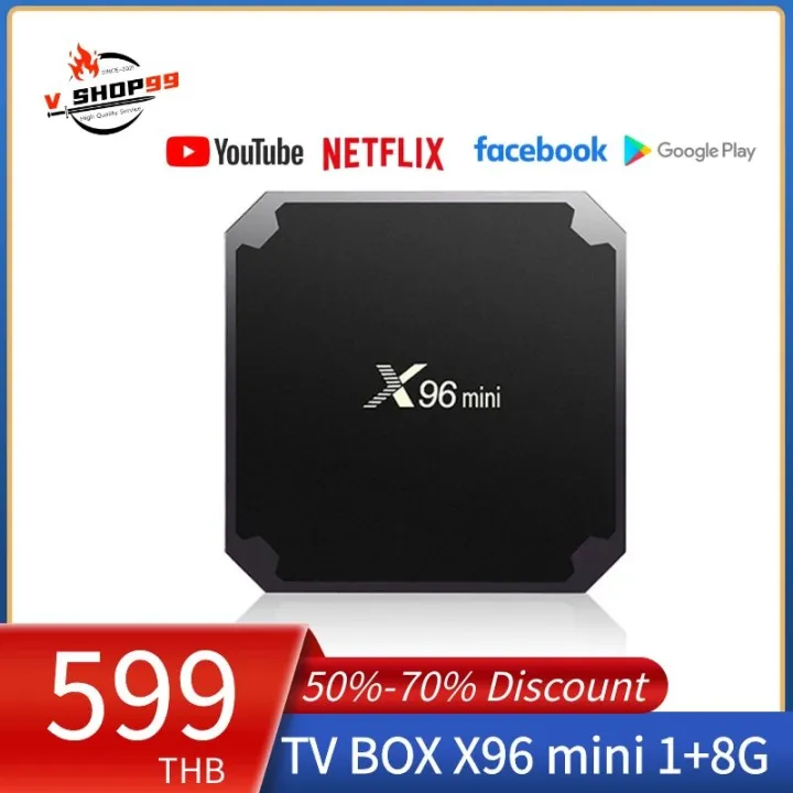 X96 Mini Android 7.1.2 TV BOX Android TV Box Amlogic S905W Quad Core 4K WiFi 2+16GB Youtube ...