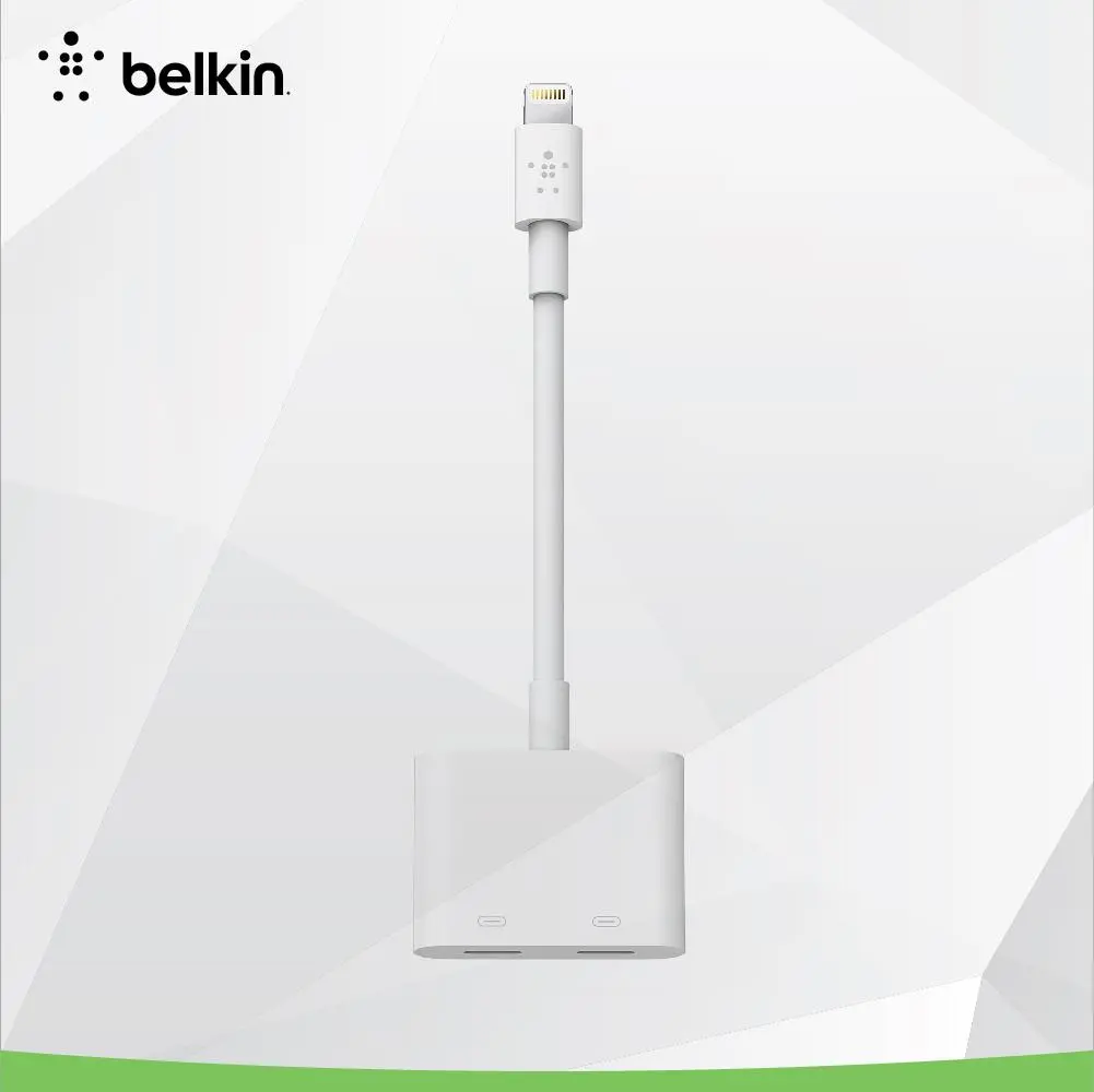 Belkin Lightning Audio + Charge RockStar มี MFI ชาร์จแบตเตอรี่ พร้อม ...
