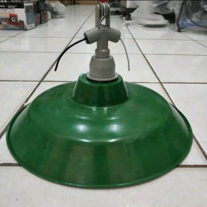 Kap Lampu Jalan Tudung WD Hijau Set E27 BAGUS | Lazada Indonesia