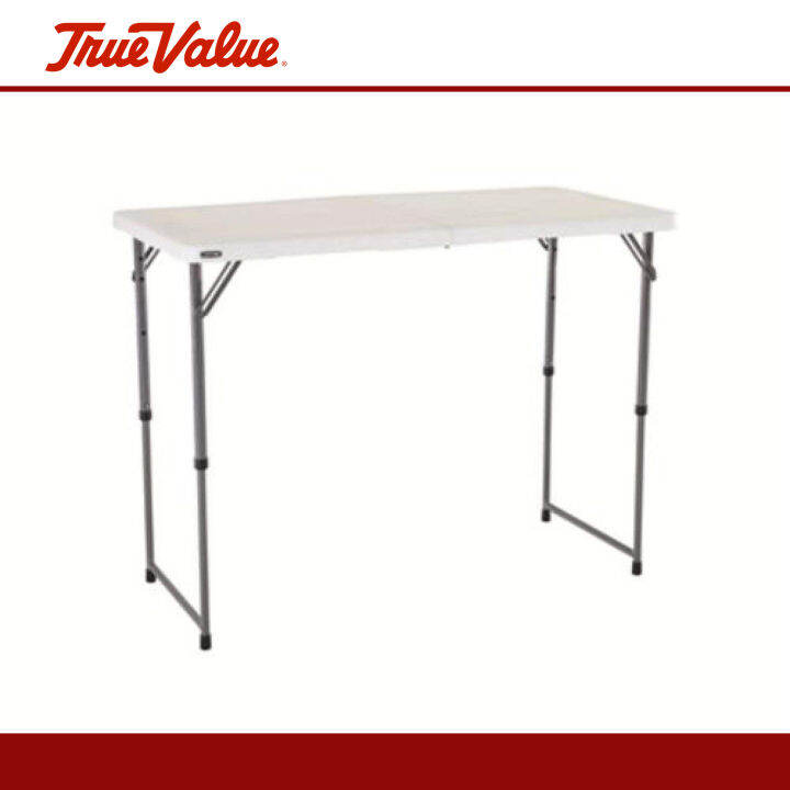 Lifetime 4ft Light Commercial Fold-N-Half Table White 4228 | Lazada PH