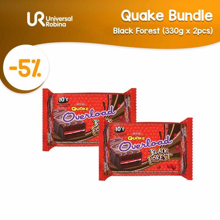 Quake Overload Black Forest - 2 packs | Lazada PH