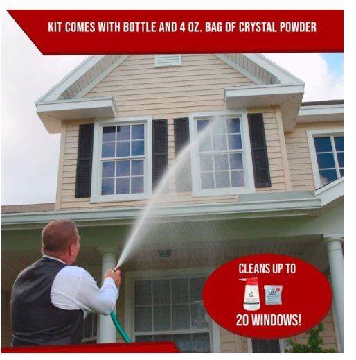 FULLER BRUSH Full Crystal Window Glass Cleaner All Purpose Outdoor ...