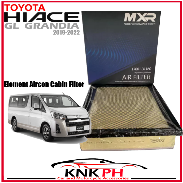Toyota Hiace Grandia 2.8 2019-2022 MXR Auto Performance Air Filter ...