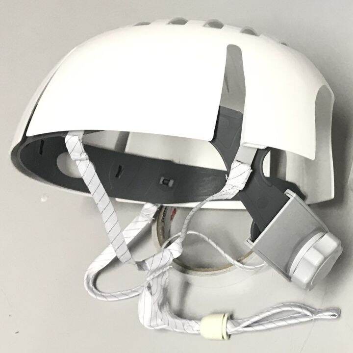 ESD Cleanroom White Plastic Bump Cap with Ratchet Suspension and ESD ...