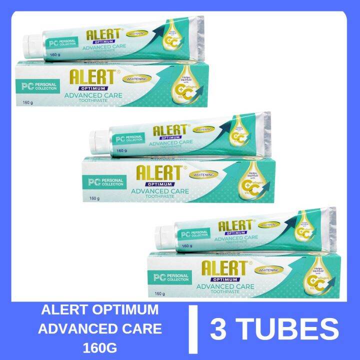 Original Personal Collection Alert Optimum Advanced Care Toothpaste Buy ...