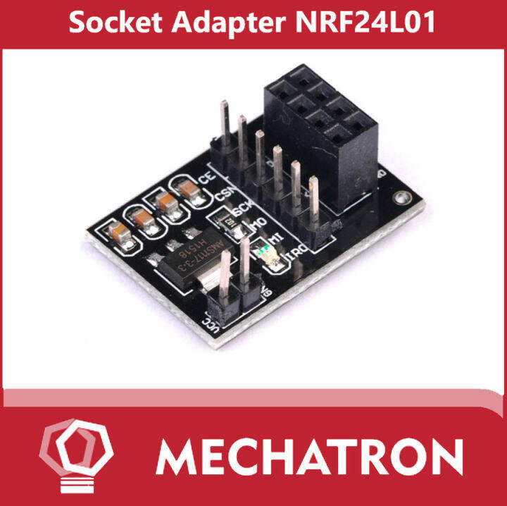 NRF24L01 Shield socket adapter board converter 3.3v Arduino Uno Mega ...
