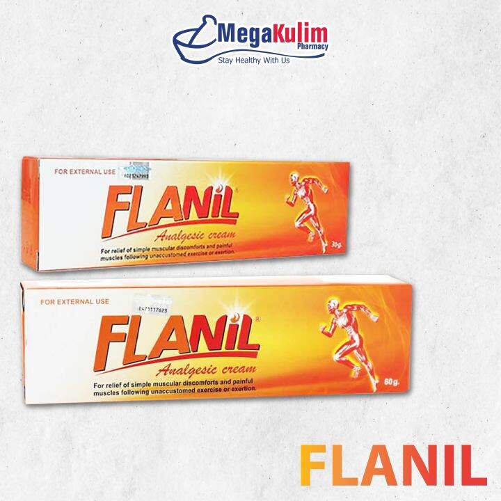 Flanil Analgesic Cream 30g / 60g | Lazada