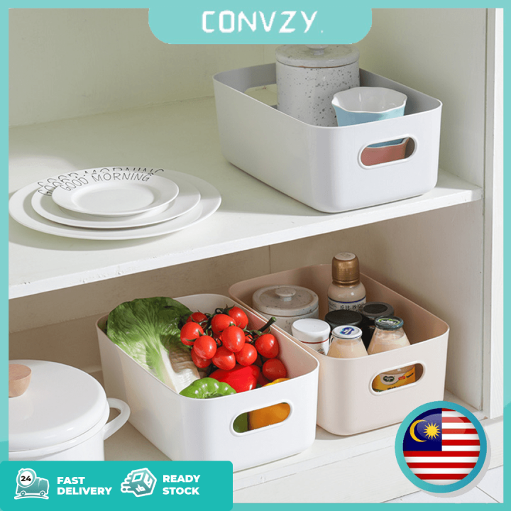 MULTIPURPOSE PLASTIC STORAGE BASKET / KITCHEN STORAGE BOX / MAKE UP ...