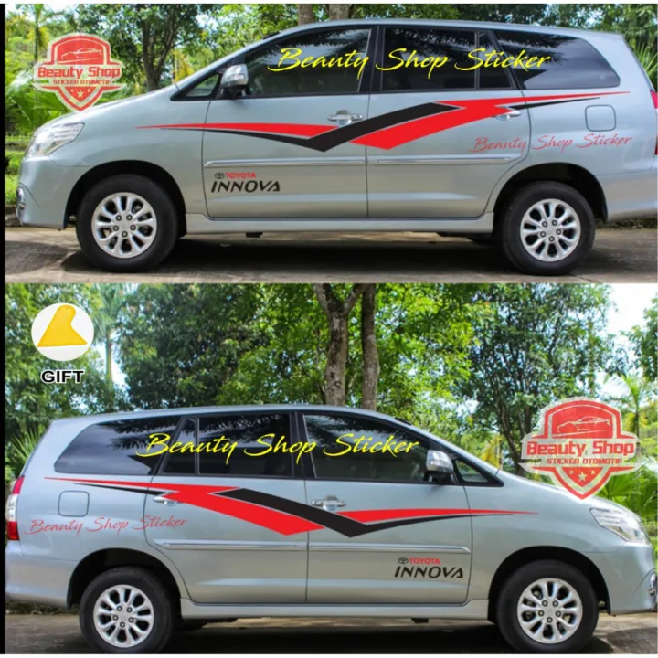 STIKER INNOVA LAMA STICKER MOBIL TOYOTA INNOVA REBON TRIBAL | Lazada ...