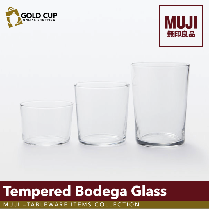MUJI Tempered Bodega Glass - Small (Houseware - Tableware Items ...
