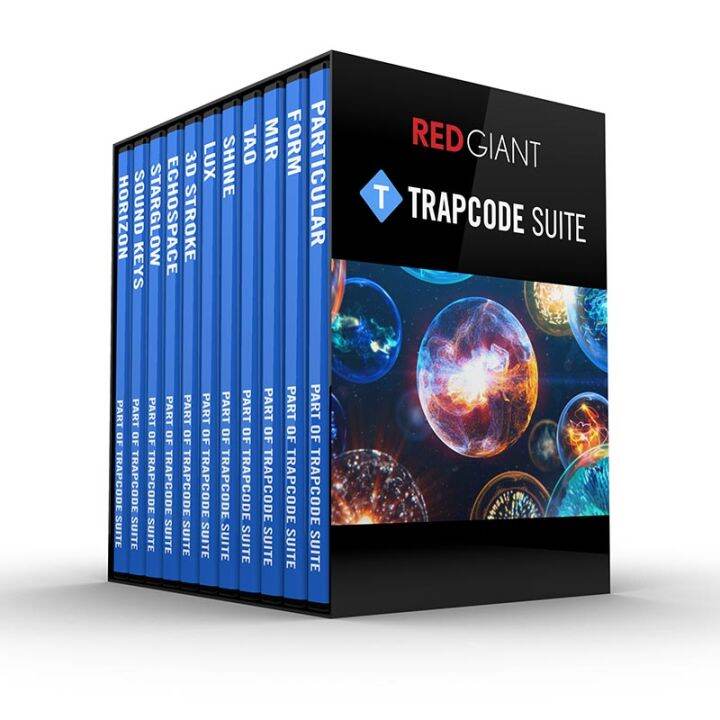 Red Giant Trapcode Suite 17 - Particle simulations and 3D effects for ...