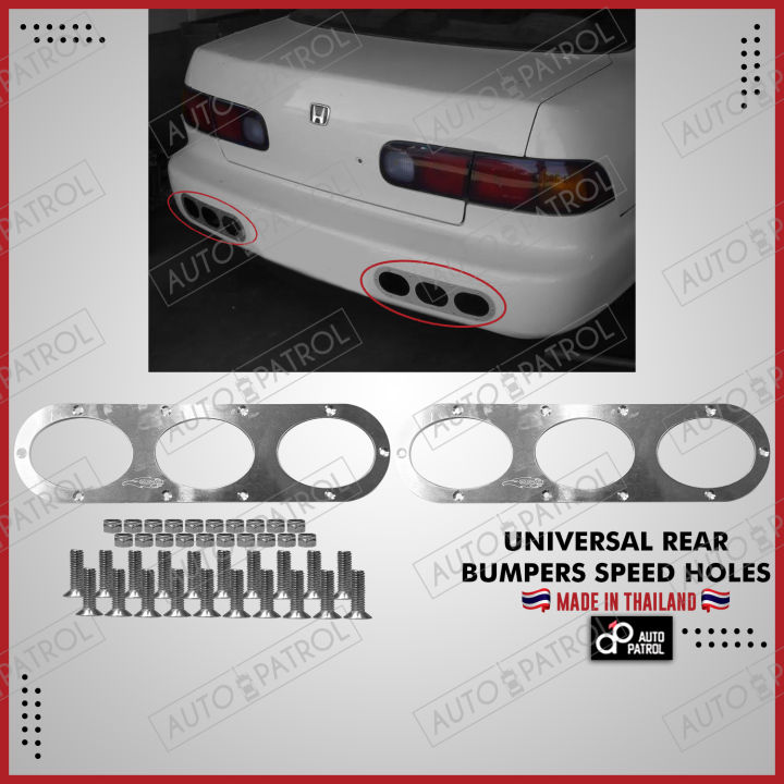 Universal Rear Bumper Speed Holes | Lazada PH