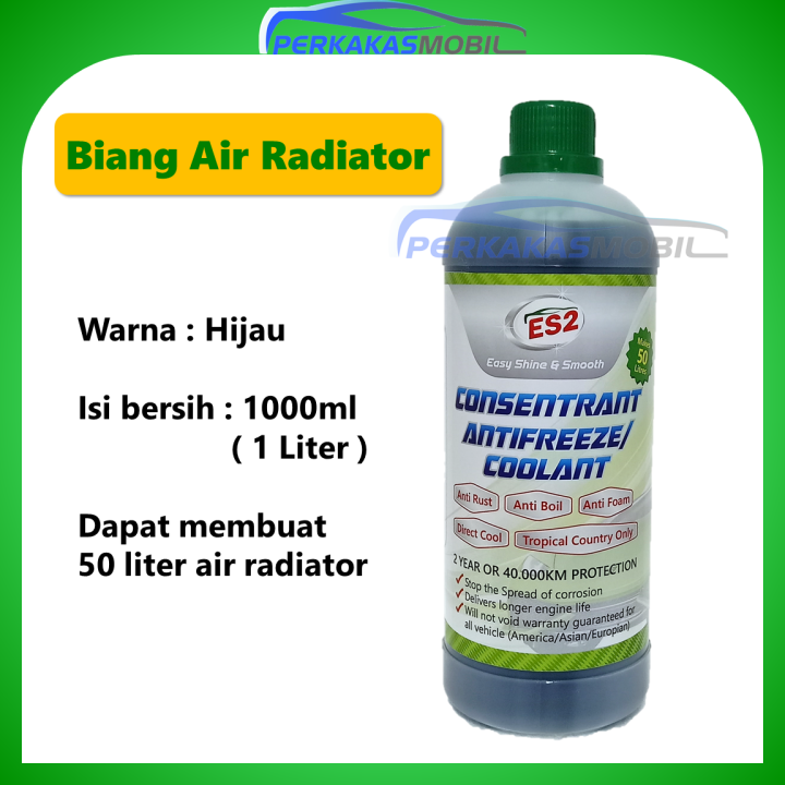 Biang Air Radiator Coolant Hijau ES2 Konsentrat Air Pendingin Mesin 1 ...