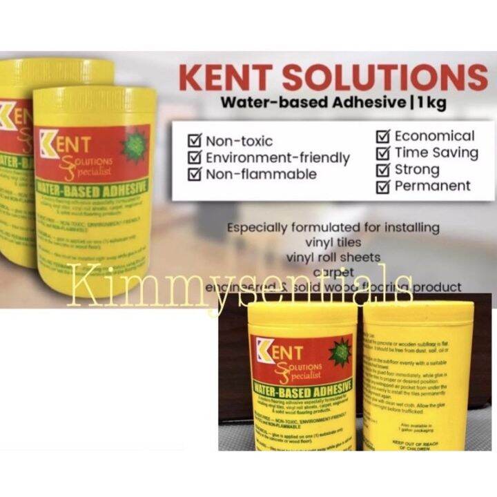 Kent Floors Vinyl Tile Adhesive, new improved formula, 1kilo☜ | Lazada PH