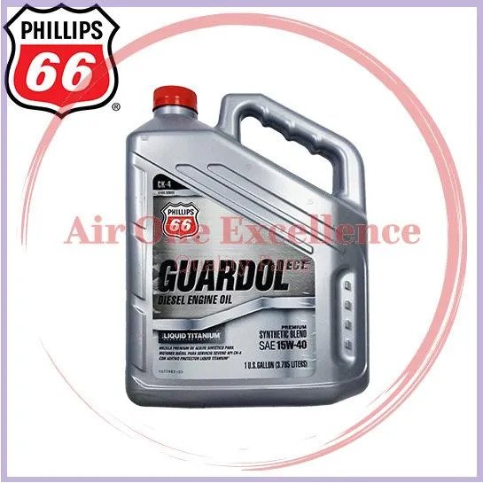 PHILLIPS 66 GUARDOL ECT SAE 15W40 Semi Synthetic Blend API CK-4 Liquid ...