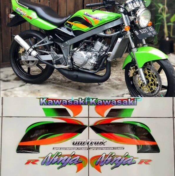 striping ninja r kis hijau 2000 tahan vernis cuting mesin laminasi ...