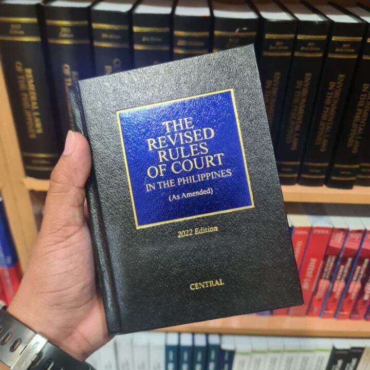 Revised Rules of Court Codal - Central (2022 Edition) | Lazada PH