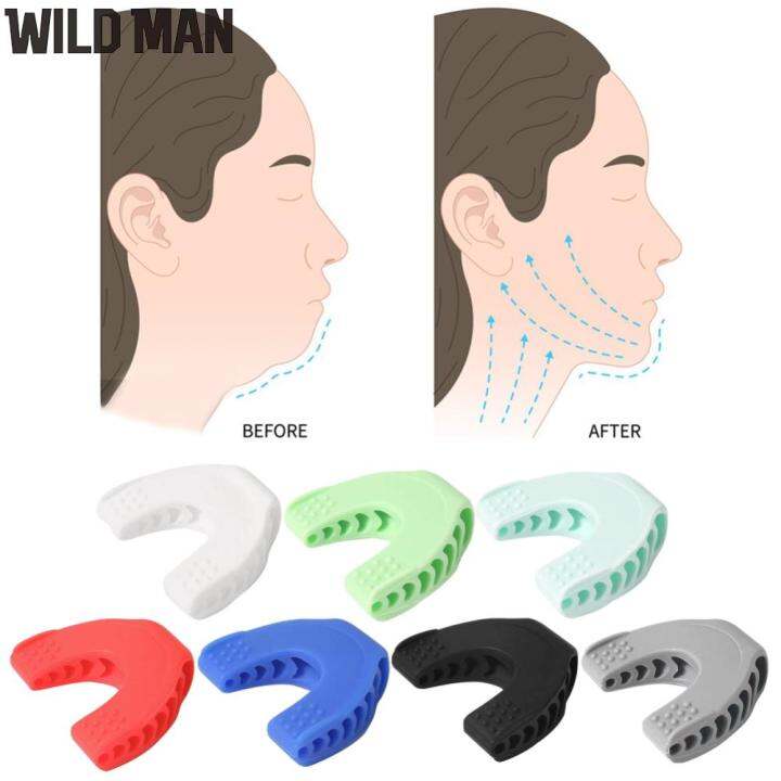 Jawline Trainer Silicone Jaw Exerciser Tighten and Strengthen Facial ...