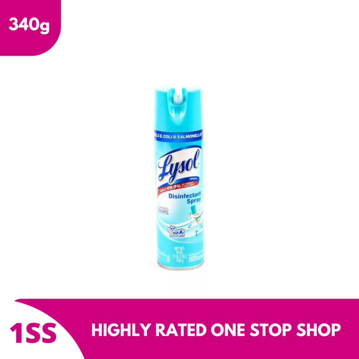 Lysol Disinfectant Spray for Baby's Room 340g | Lazada PH