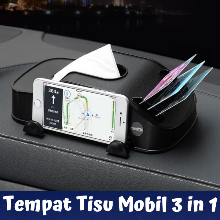 Kotak Tempat penyimpanan Tisu Dashboard mobil estetik Tissue dan Holder ...