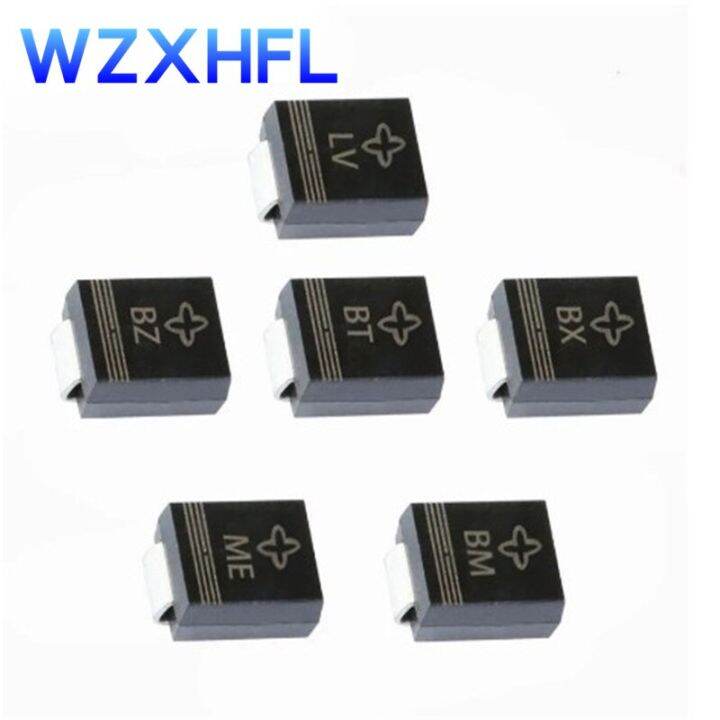 50PCS SMD TVS Diodes SMBJ200A SMBJ200CA SMBJ220CA SMBJ220A SMBJ160A ...