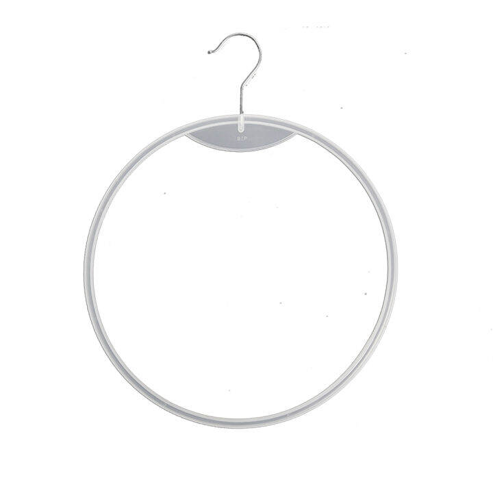 HOVELSHOP Hanger Jilbab Bulat Bundar Besar Anak Kecil Gantungan Display ...