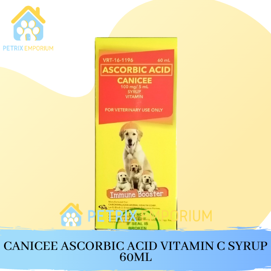 Canicee Ascorbic Acid Vitamin C Syrup for Pet- 60ML | Lazada PH