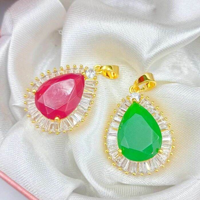 JIJD C20 จี้เพรชแฟชั้น จี้ใส่สร้อย จี้สวยๆ งานฝังเพชร ใส่ติดตัว ...