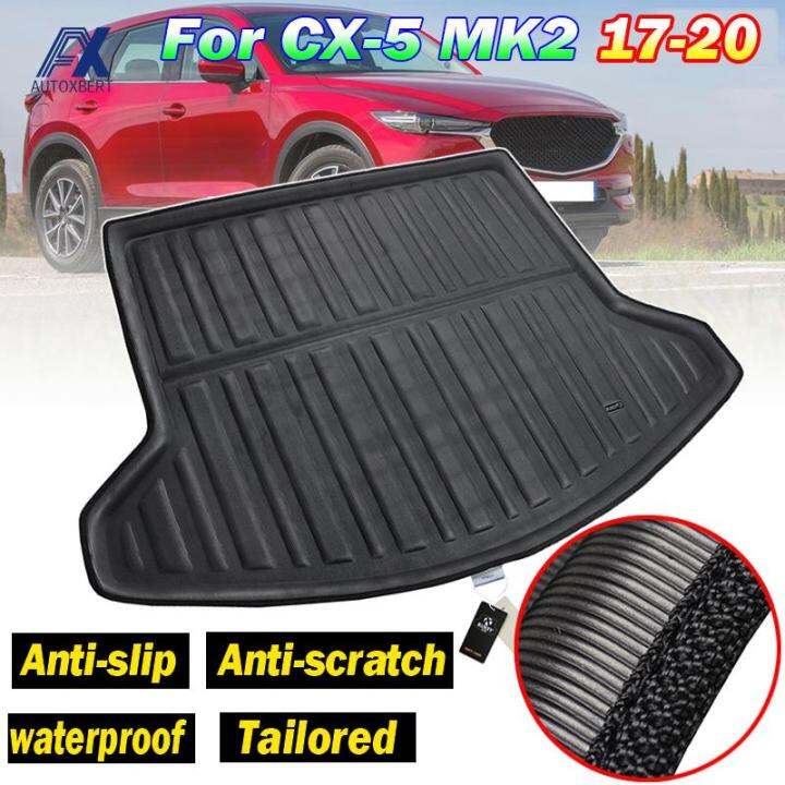 1 Tailored Rear Boot Liner Trunk Cargo Floor Mat Tray Protector For Mazda CX-5 CX5 MK2 2017 ...