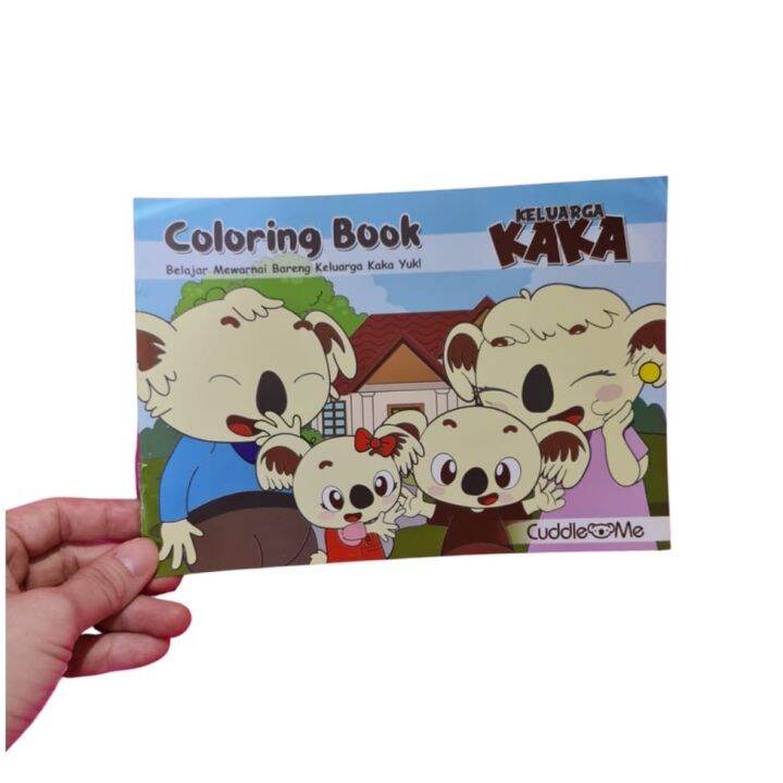 Coloring Book keluarga kaka Cuddle me buku mewarnai anak | Lazada Indonesia
