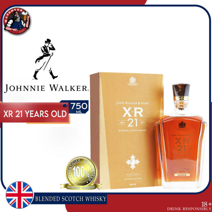 Johnnie Walker & Sons XR 21 700 ml | Lazada PH