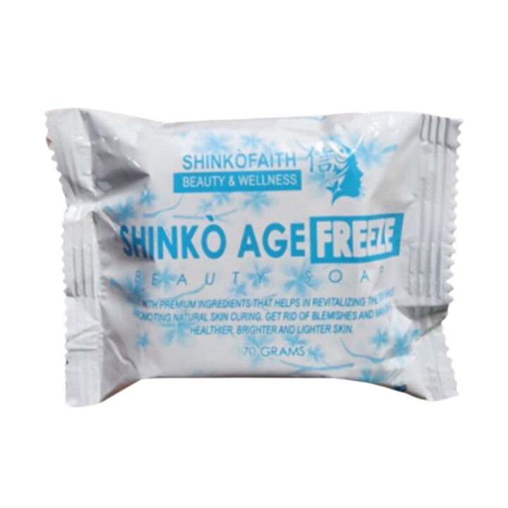 SHINKO AGE FREEZE Beauty Soap Original - Unveil Timeless Radiance and ...