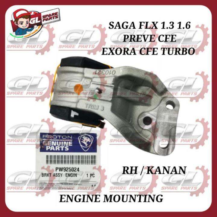 ENGINE MOUNTING (ORIGINAL) (RH) PROTON SAGA FLX 1.3 1.6 EXORA CFE TURBO ...