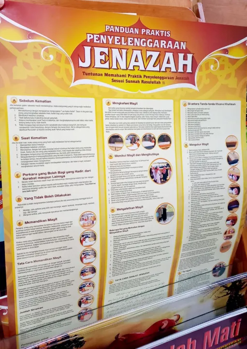 Poster Panduan Praktis Penyelenggaraan Jenazah | Lazada Indonesia Poster Panduan Praktis Penyelenggaraan Jenazah | Lazada Indonesia