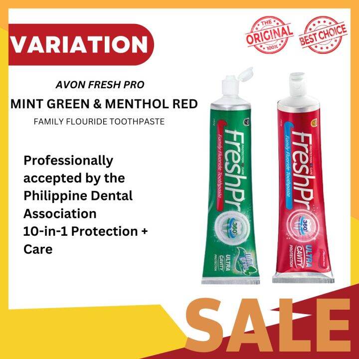 Avon Fresh Pro Family Fluoride Toothpaste 192g | Lazada PH