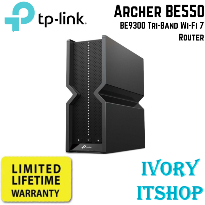 TP Link Archer BE550 BE9300 Tri-Band Wi-Fi 7 Router | Lazada.co.th