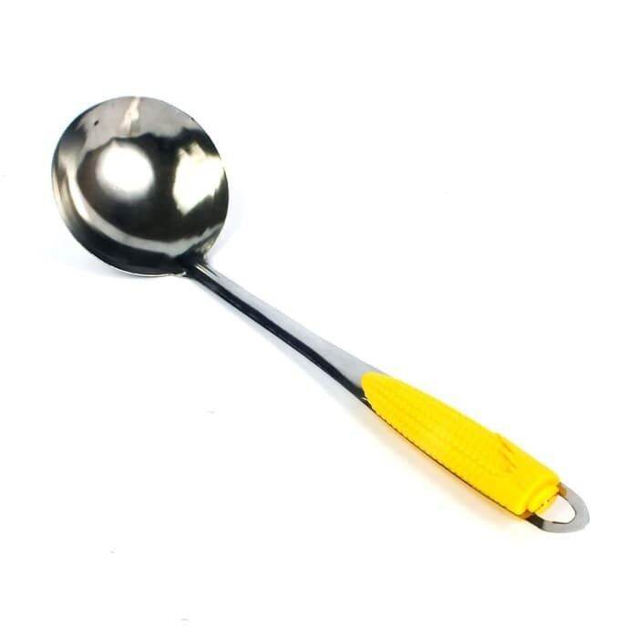 Sendok Sup Stainless - Sendok Kuah Motif Jagung - Irus Jagung - Sendok ...