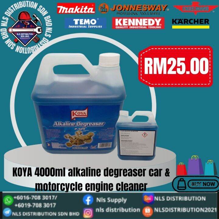 KOYA P-529 HEAVY DUTY ALKALINE DEGREASER ENGINE DEGREASER (4 LITER) | Lazada